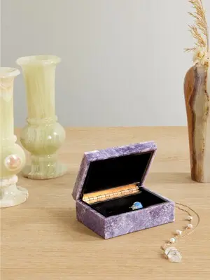 Jia Jia Amethyst Jewelry Box