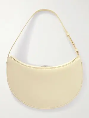 Jacquemus Le Petit Calisso Rond Leather Shoulder Bag