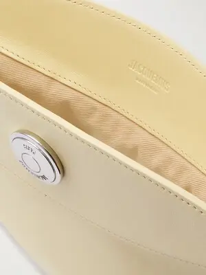 Jacquemus Le Petit Calisso Rond Leather Shoulder Bag