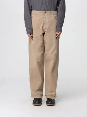 MAISON MARGIELA Herringbone Work Trousers - Beige