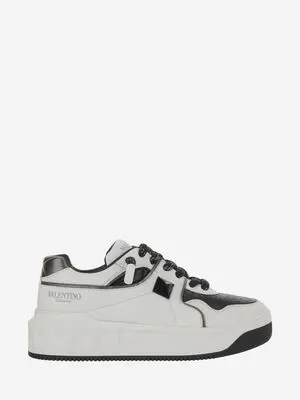 Valentino Garavani Leather Sneakers - White