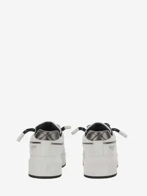 Valentino Garavani Leather Sneakers - White