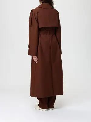 Patrizia Pepe Belted Trench Coat - Brown