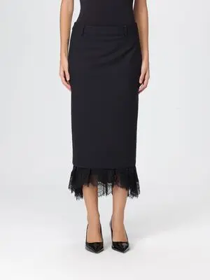 SEMICOUTURE Lace Detailed Skirt