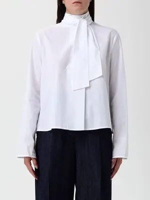 SEMICOUTURE Tie Neck Shirt
