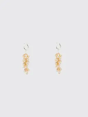 Magda Butrym Jewel" Clip-on Earrings - Cream