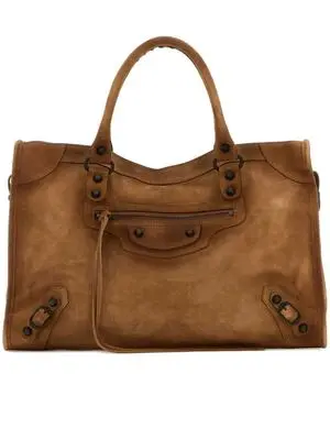 Balenciaga Le City Media Bag - Brown