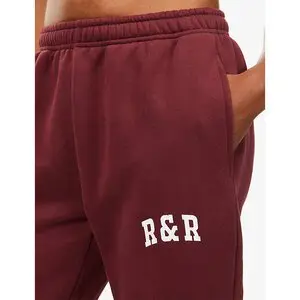 RU & ROCKA Logo-print Jersey Jogging Bottoms - One-color