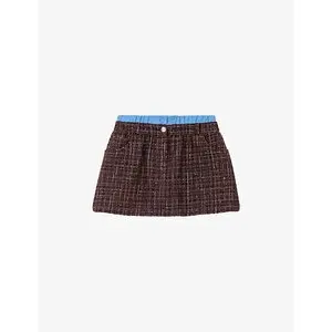 Maje Mid Rise Shorts For Women