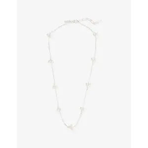 COMMONLINES Link Freshwater-pearl Necklace - Silver