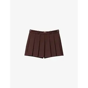 Maje Pleated Shorts For Women