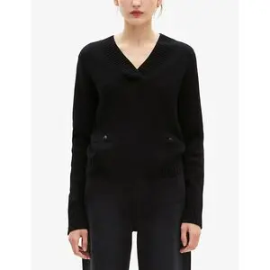 The Kooples V-neck Wool Jumper