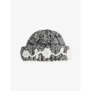 GANNI Crochet Wool-blend Beanie