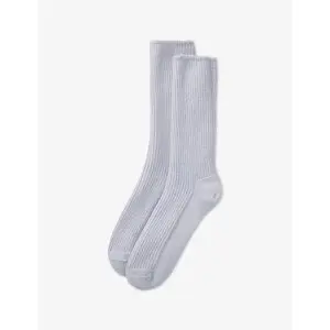 THE WHITE COMPANY Cashmere Bed Socks - Pale Blue