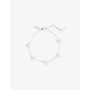 COMMONLINES Link Pearl Sterling And Freshwater Pearl Bracelet - Silver
