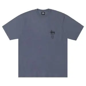 StÜssy Pigment-dyed Tee - Blue