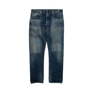 Mastercraft Union Edo Straight Shuri Patch Jeans