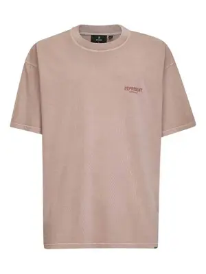 Michael Kors Short-sleeve Logo T-shirt - Beige