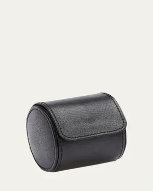 Wolf British Racing Single Watch Roll - Black