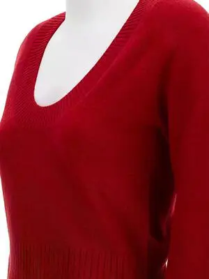 Simone Rocha Scoop-neck Cashmere Sweater