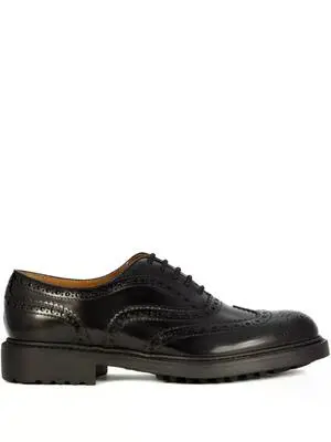 DOUCAL'S Leather Wingtip Oxford Shoes