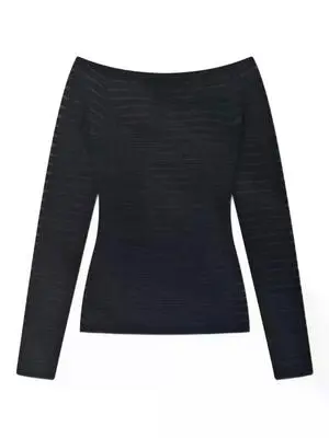 AERON Textured Knit Top