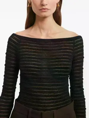 AERON Textured Knit Top