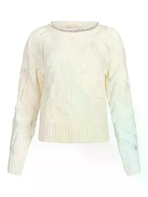 Liu Jo Openwork Gemstones Jumper