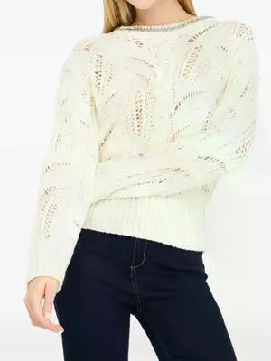 Liu Jo Openwork Gemstones Jumper