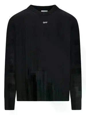 Off-white Fine Knit Knitwear For Men