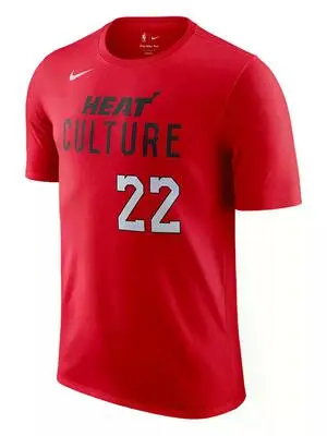 Nike Nba Jimmy Butler Heat City Edition T-shirt - Red