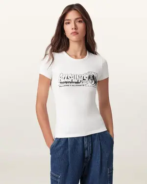 Allsaints Slim Fit T-shirts For Women