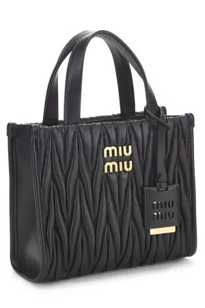 Miu Miu Nappa Convertible Tote