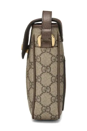Gucci Original Gg Supreme Canvas Web Ophidia Phone Holder