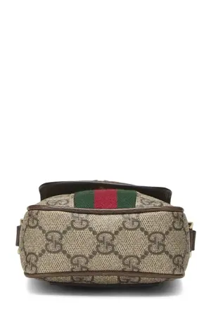Gucci Original Gg Supreme Canvas Web Ophidia Phone Holder