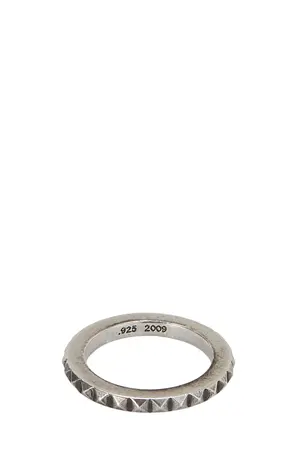 Chrome Hearts 925 Sterling Studded Ring