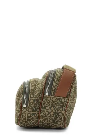 Loewe Jacquard Camera Bag - Green
