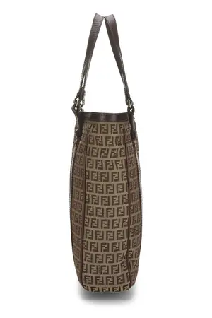 Fendi Zucchino Tote - Brown