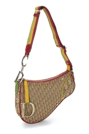 Dior Rasta Saddle Bag - Multi