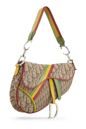 Dior Rasta Saddle Bag