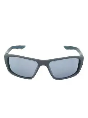 Nike Brazen Shadow Rectangle-frame Sunglasses - Grey