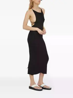 ALOHAS Tie-back Sleeveless Dress