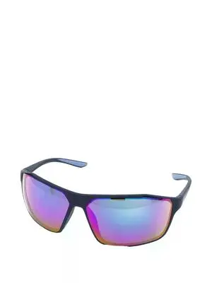 Nike Windstorm Rectangle-frame Sunglasses - Blue