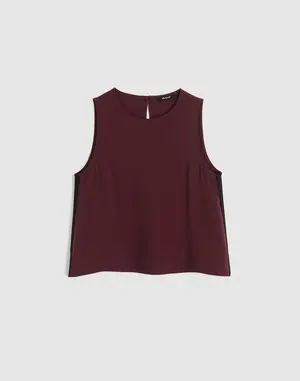 Madewell Shell Top - Chocolate Raisin