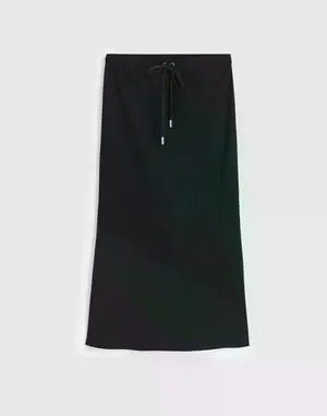 Madewell Drawstring Midi Skirt