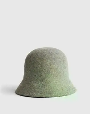 Madewell Felted Wool Bucket Hat - Heather Grey