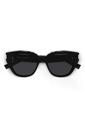 Saint Laurent Geometric Sunglasses - Black