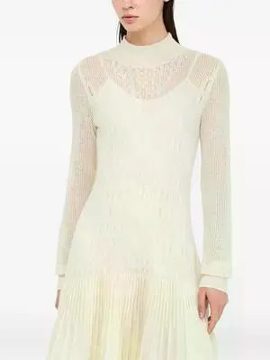 Liu Jo Lace Stitch Knit Dress
