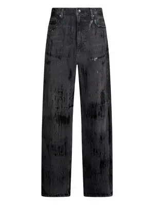Liu Jo Coated Flared Jeans