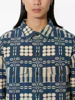 CORRIDOR Patterned Pocket Overshirt